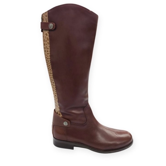 Sam Edelman | Shoes | Sam Edelman Mikala Terrazzo Leather Boots New ...